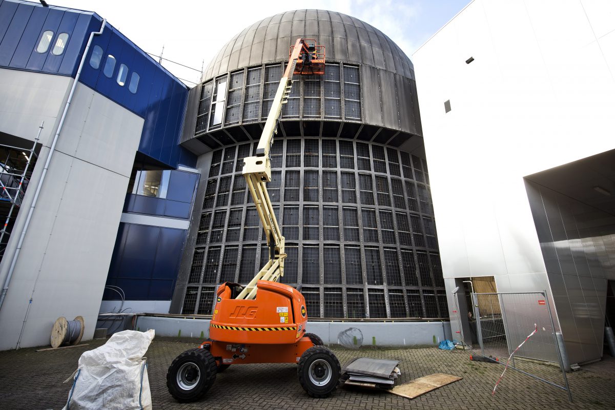 New covering dome RID - TU Delft Campus