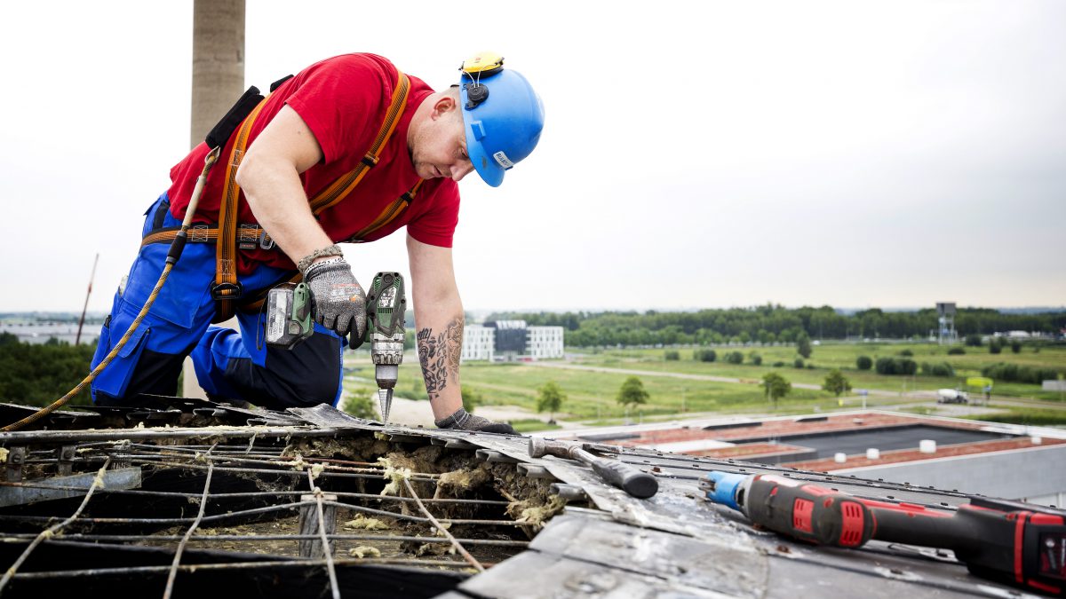 New covering dome RID - TU Delft Campus