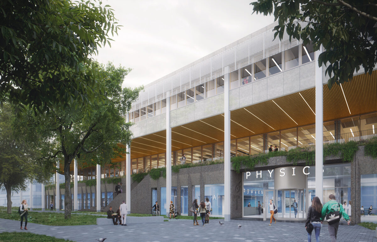 Final design new Physics building completed - TU Delft Campus