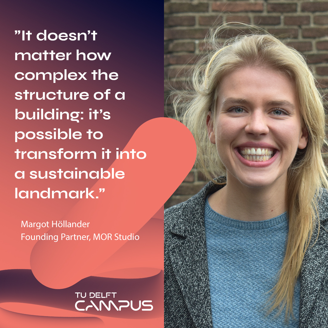 MOR Studio: from student competition to transforming buildings - TU Delft Campus